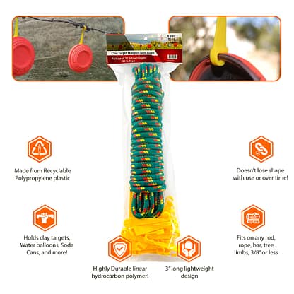 Clay Target Hangers - Rope Kit - Sure Site