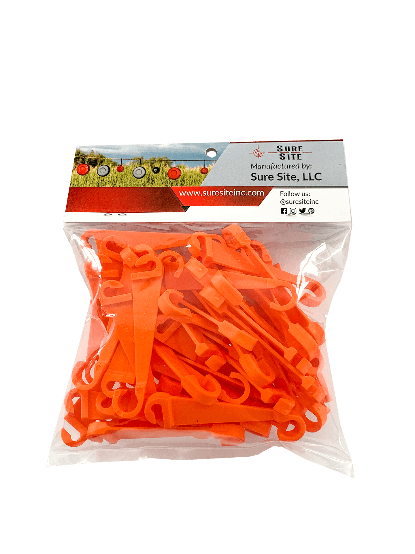 Clay Target Hangers - 50 pack - Sure Site